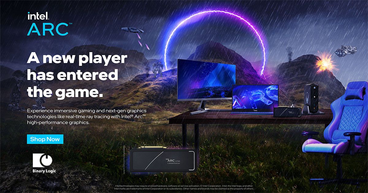 Intel Arc A750 8 GB GDDR6 Graphics Card price in BD | Binary Logic